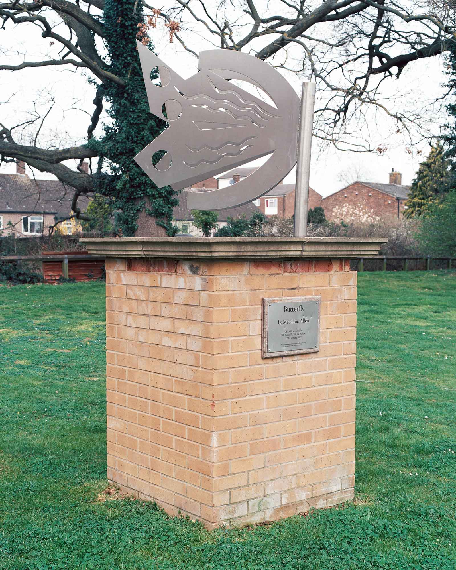 Harlow Sculpture Town Butterfly - Harlow Sculpture Town