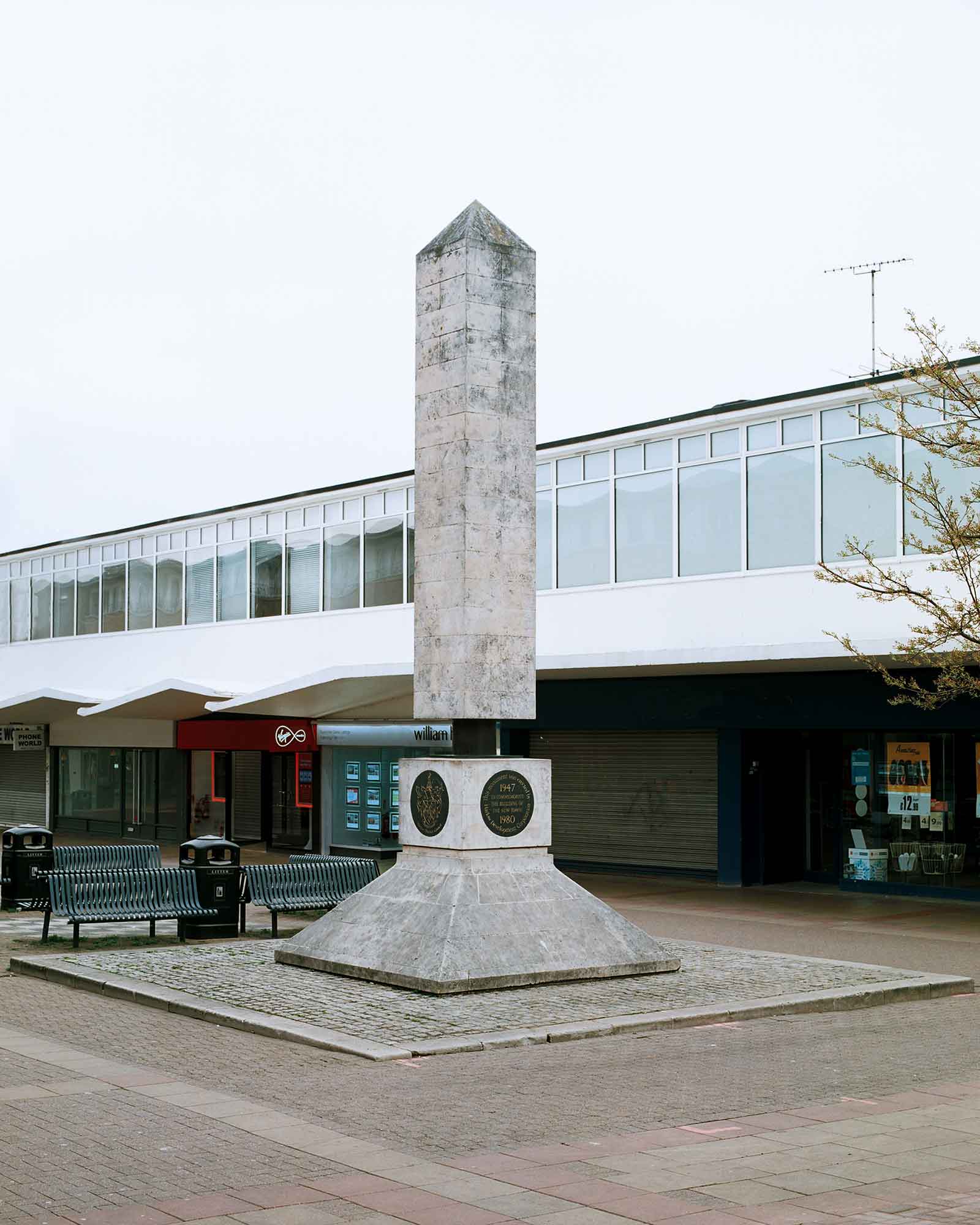Harlow Sculpture Town Obelisk - Harlow Sculpture Town