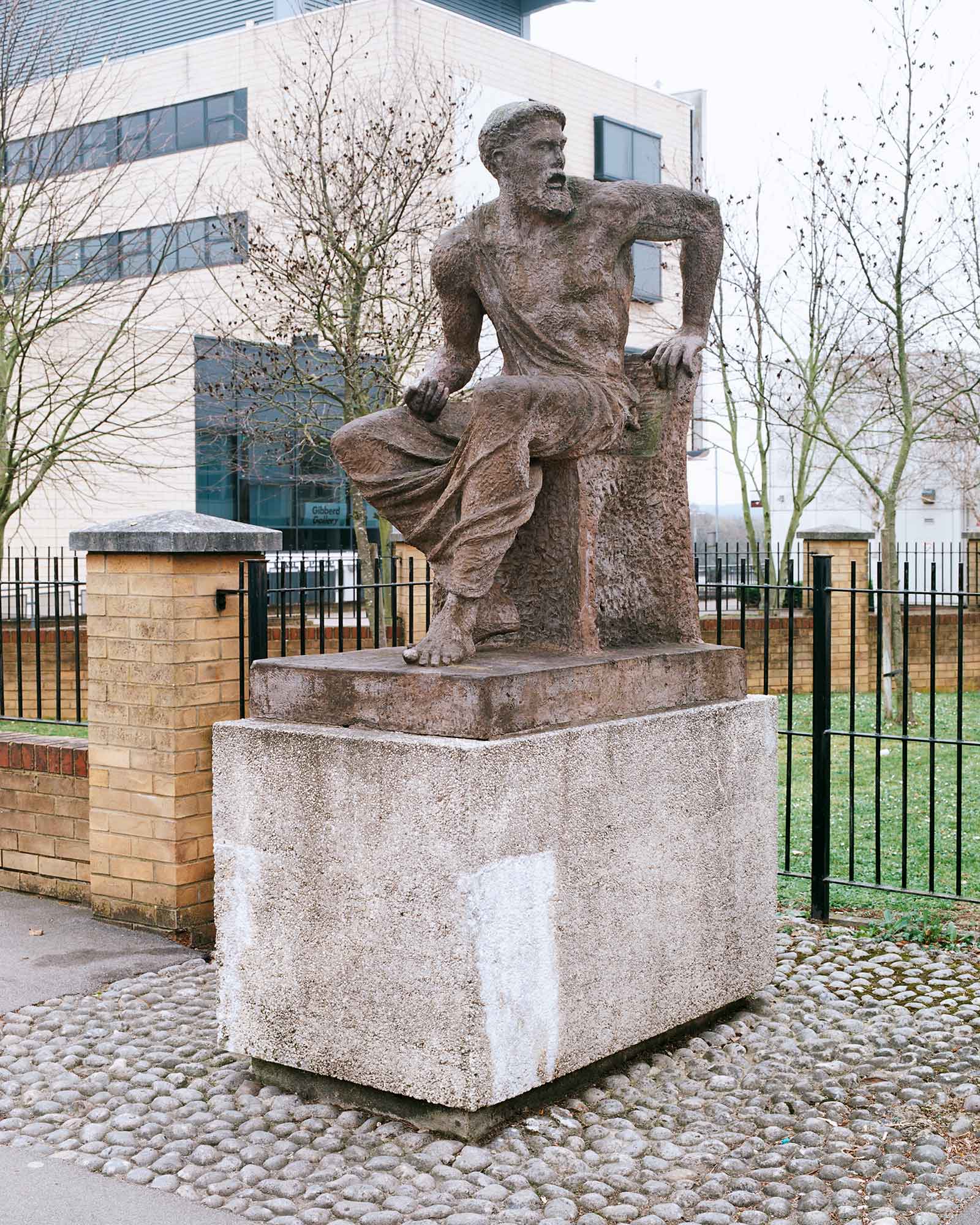Harlow Sculpture Town The Philosopher - Harlow Sculpture Town