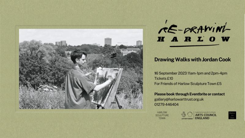 Harlow Sculpture Town Re-Drawing Harlow-Drawing Walks with Jordan Cook ...